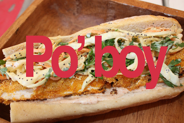 The Vegetarian: Vegan Polenta Crusted Tofu Po' boy
