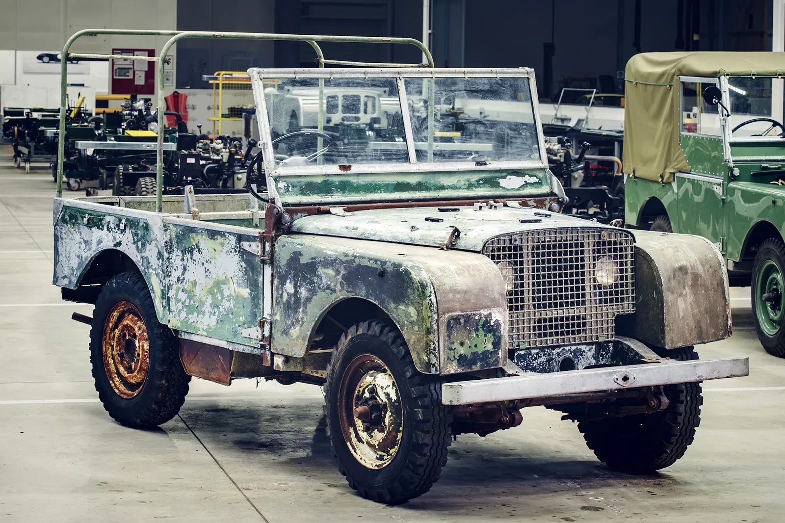 Just A Car Guy: the first pre-production Land Rover series one has been ...