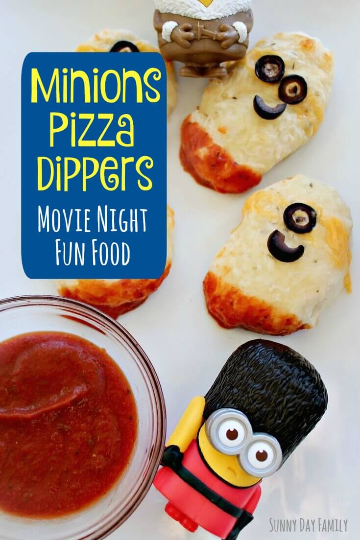 Minions Pizza Dippers: Movie Night Fun Food | Sunny Day Family