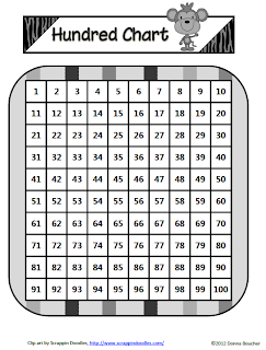 Classroom Freebies Too: Hundred Chart Patterns Printables