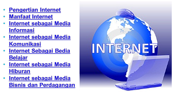 Pengertian Internet dan Perangkat Pendukungnya