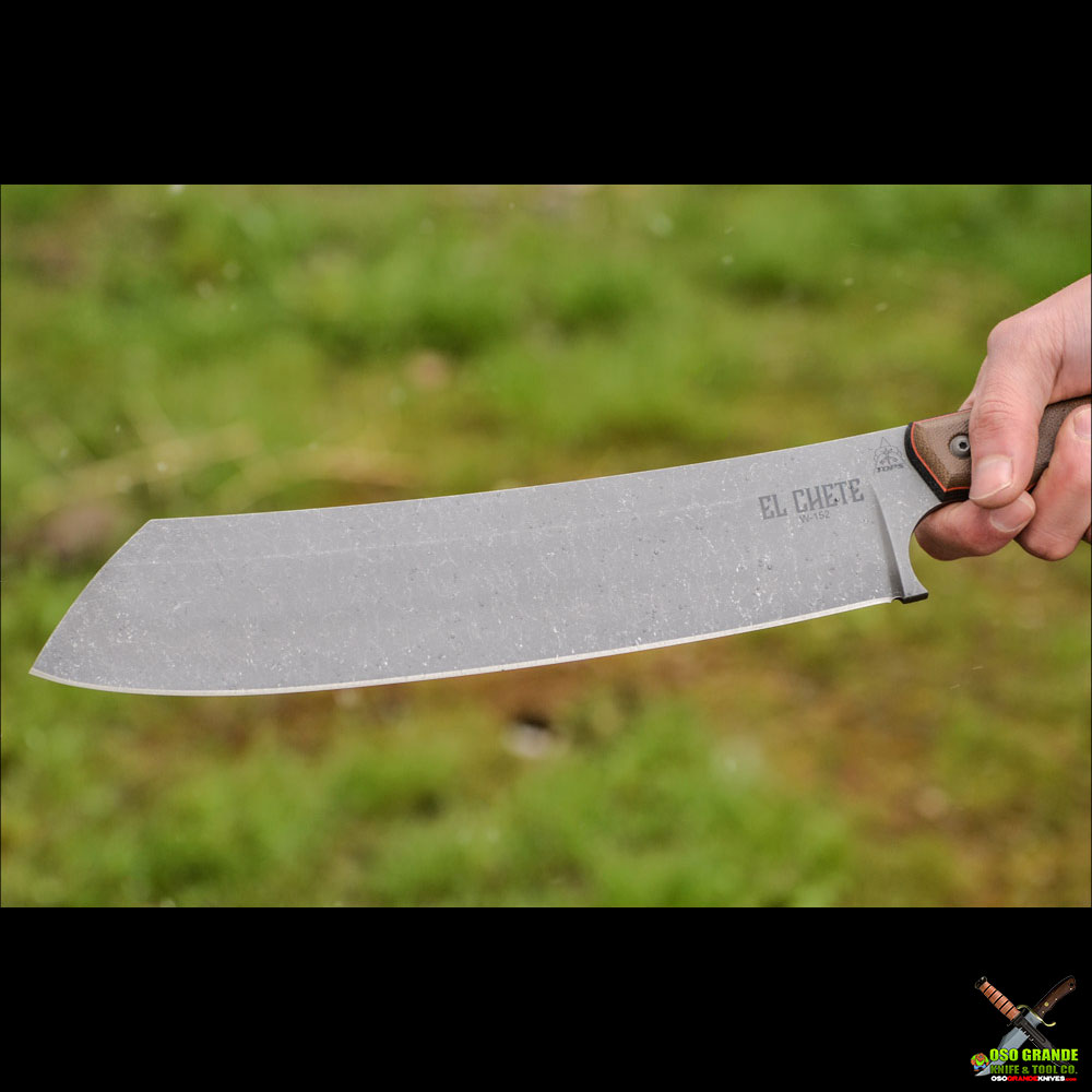 Oso Grande's Knife Blog - Stay Sharp!: TOPS El Chete Survival Machete