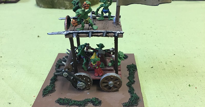 Warhammer War World: Snotling Pump Wagon