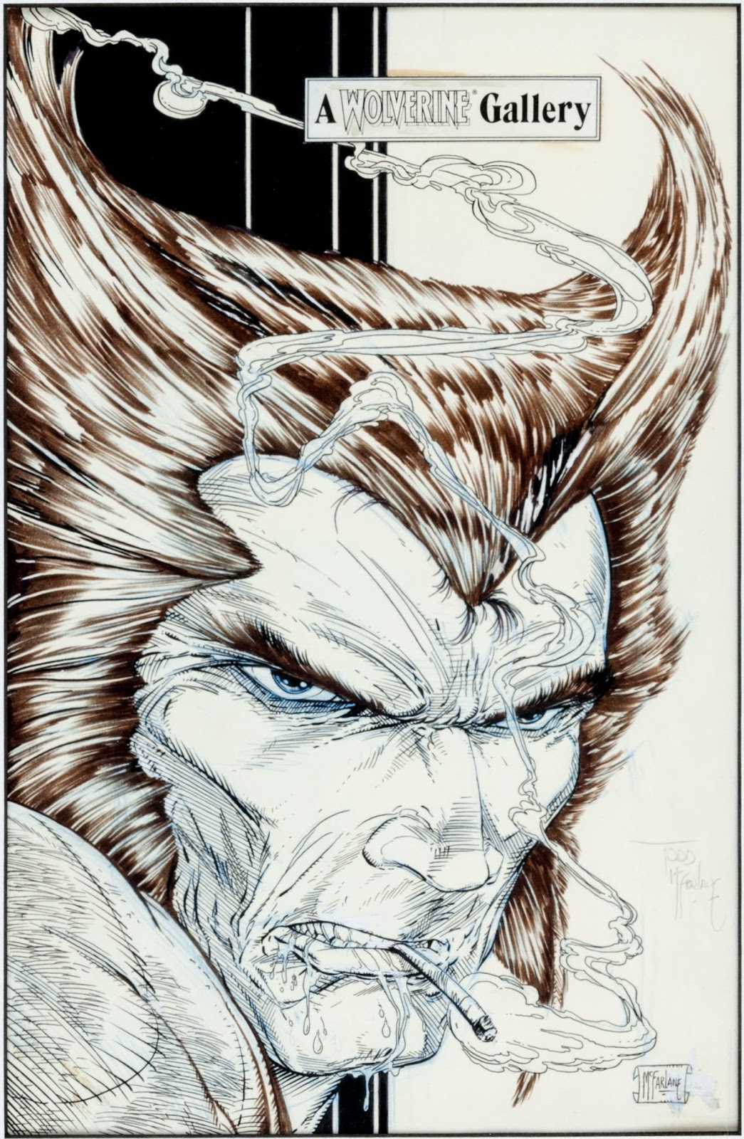 Cap'n's Comics: Wolverine "Smoke'em If Ya Got'em" by Todd McFarlane