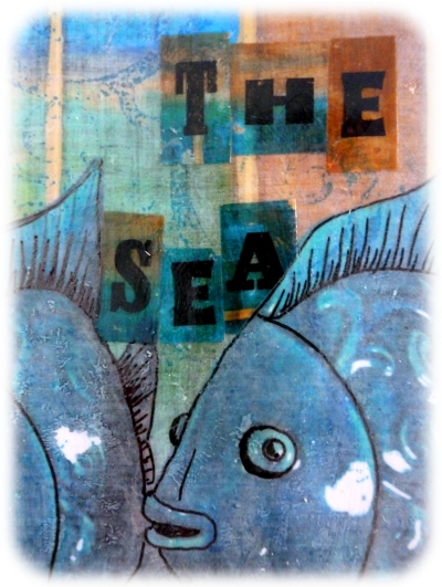 PaperArtsy: 2018 #12 Transfers:Part 2: Tape Transfer {by Dounia}