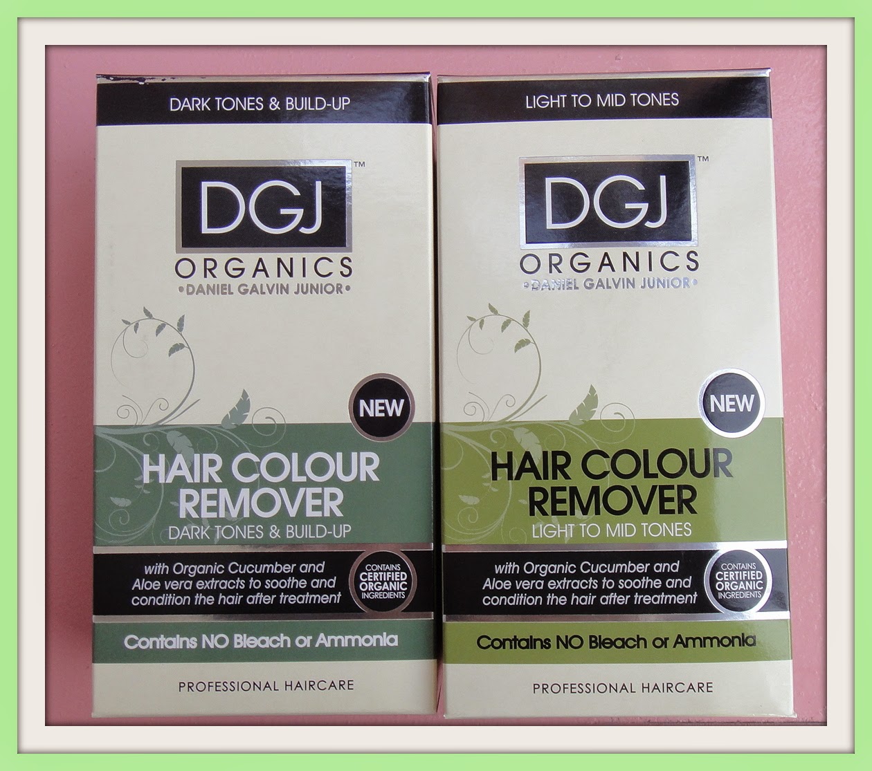 Introducing: Daniel Galvin Junior - DGJ Organics - Must Be...Pink!