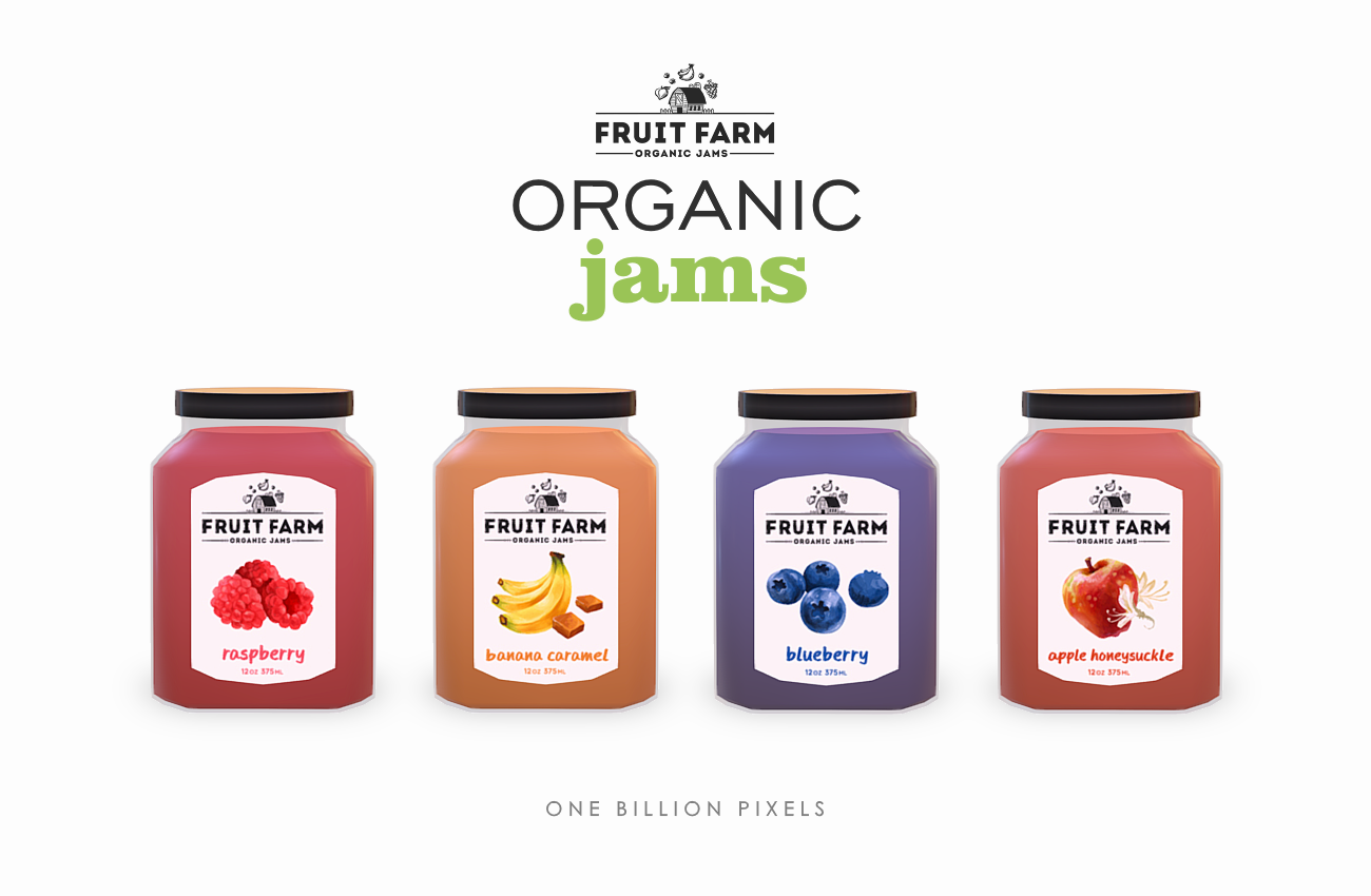 Fruit Farm Organic Jams (The Sims 4) - One Billion Pixels
