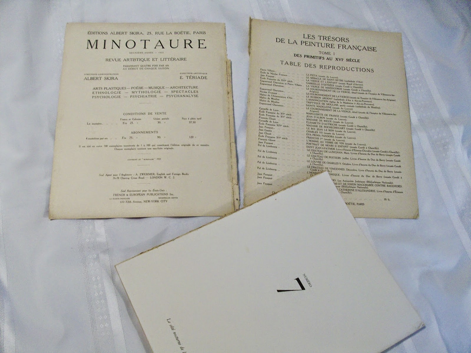 Minotaure Magazine Albert Skira 1933-39