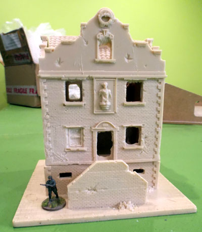 Tom's Toy Soldiers: 20mm Resin Buildings for Sale. Collect at Partizan