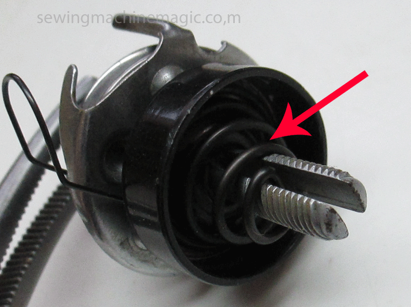 My Sewing Machine Obsession: Singer 201-2 Tension assembly