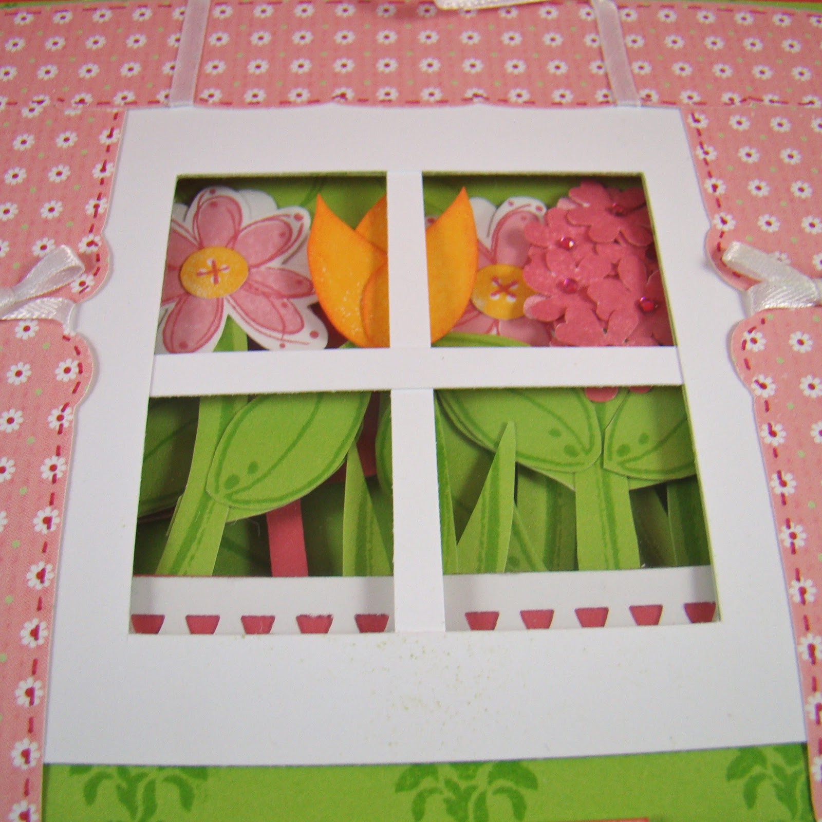 CTMH | Scrapbook Snippets: Spring Flower Pop-Up Card
