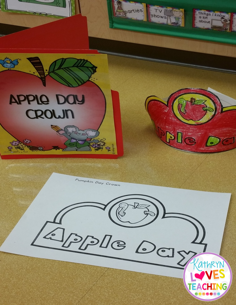 Kathryn Loves Teaching: Apple Day