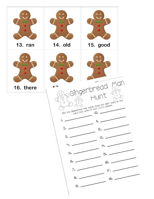 Another Holiday Word Work/Center Freebie :) | Mrs. Gilchrist's Class