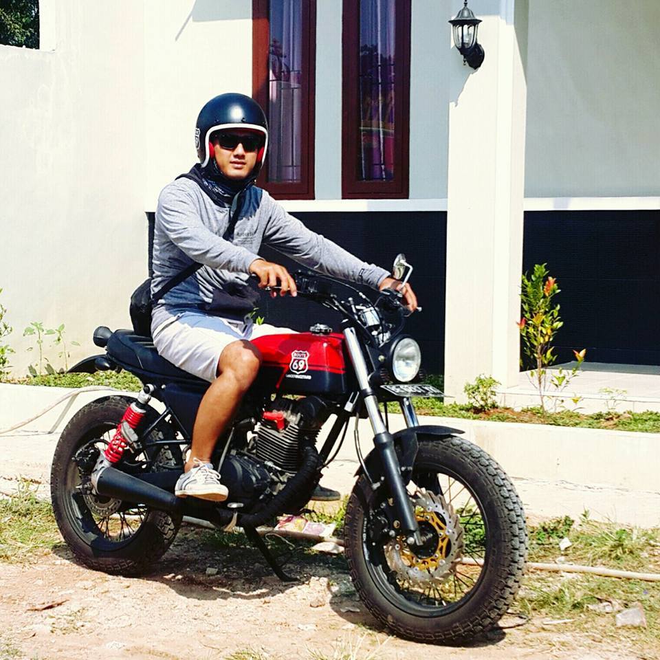 Cb Japstyle Warna Hitam | Modifikasi Motor Japstyle Terbaru