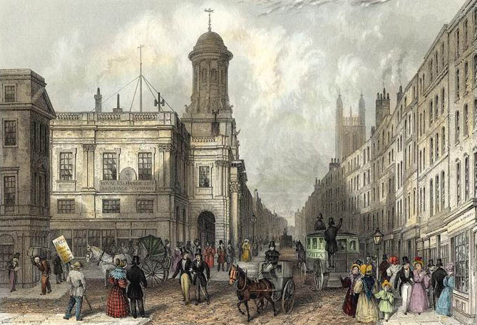 Time Present and Time Past: The Wards of Old London: Cornhill - A City ...