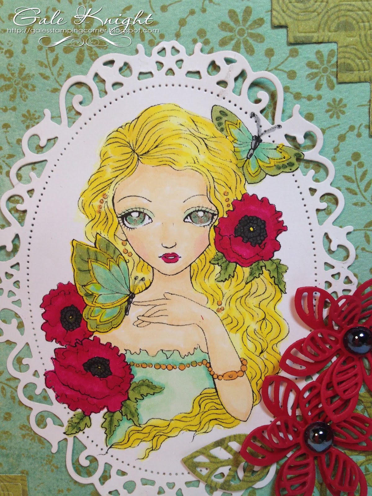 Gale's Stamping Corner: Poppy Glamour