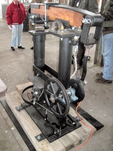 Persimmon Forge: Professional Blacksmithing: Bernie’s Helve Hammer