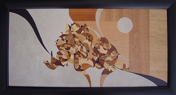 Pelikan Power: Intarsien