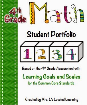 Mrs. L's Leveled Learning: FREE Student Progress Portfolios *Revised*