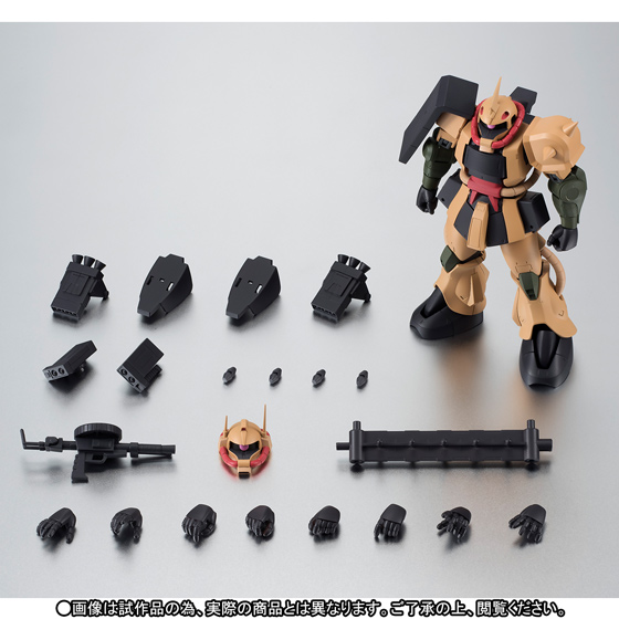 GUNDAM GUY: Tamashii Web Shop Exclusive: Robot Spirits (Side MS) MS-06D ...