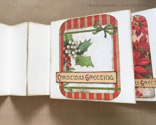 Mini Album Makers Challenge: Cascading Christmas Mini Album by Jennie ...