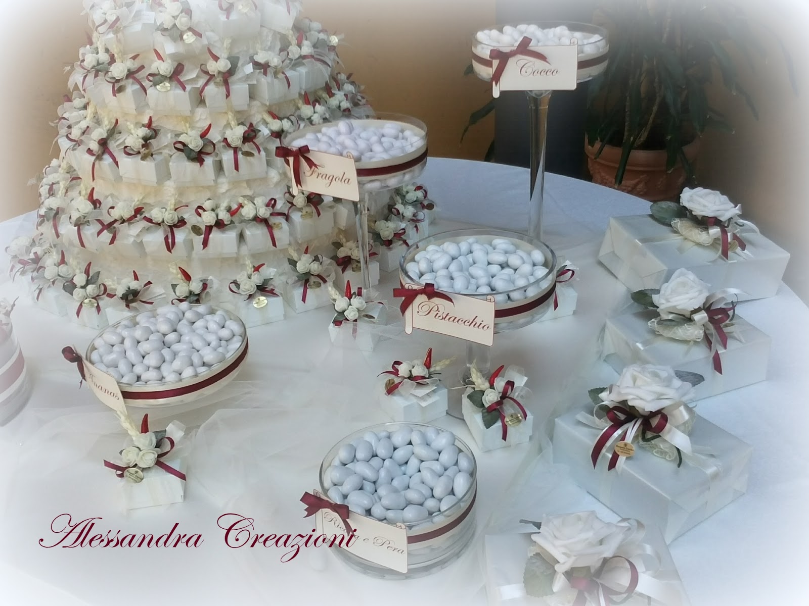Alessandra Creazioni: Bomboniere Matrimonio & Confettata a Villa ...