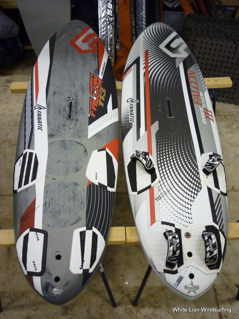 Whitelion Windsurfing: Fanatic Falcon 113 2012 Preview