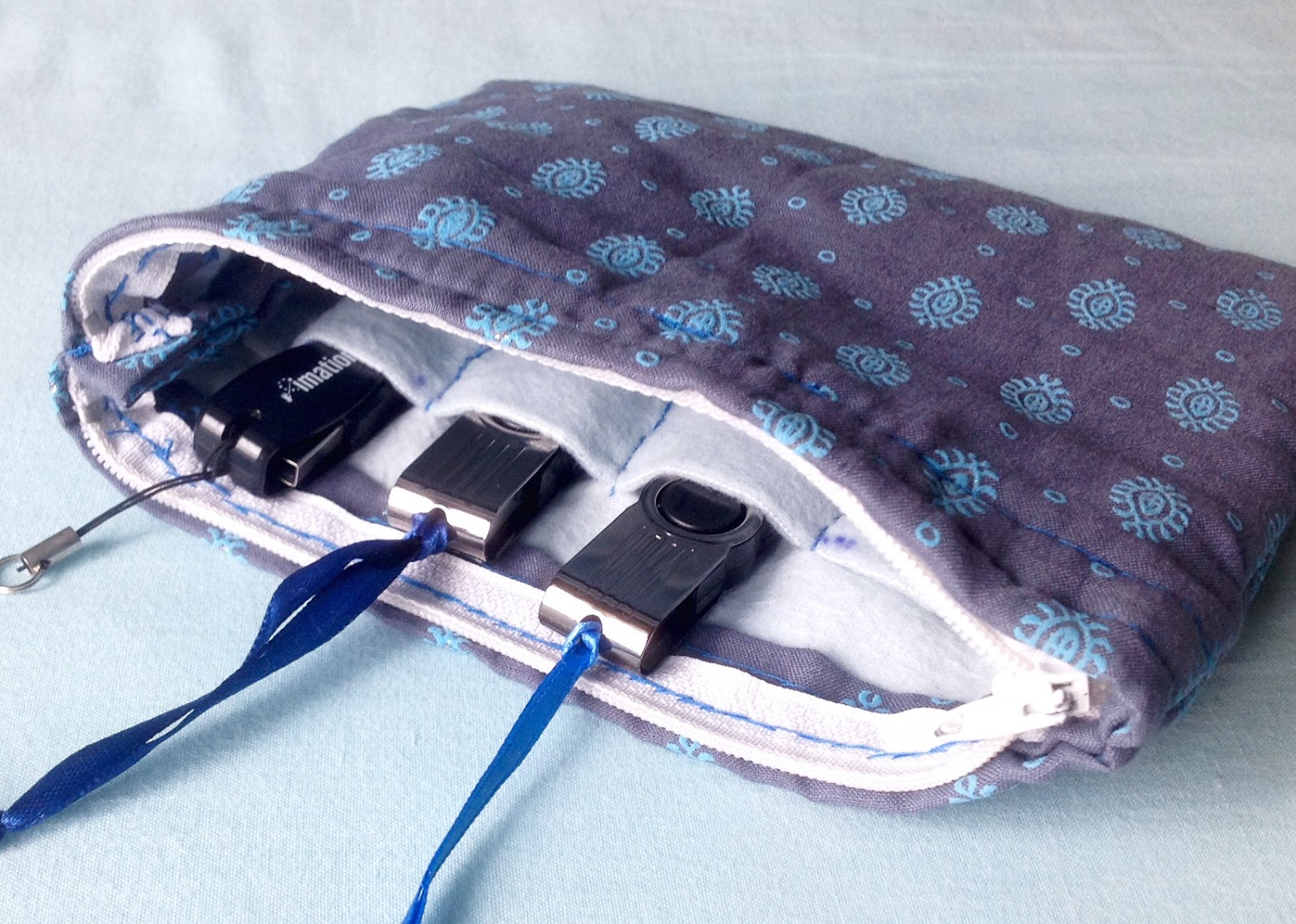 DIY Flash Drive Organizer