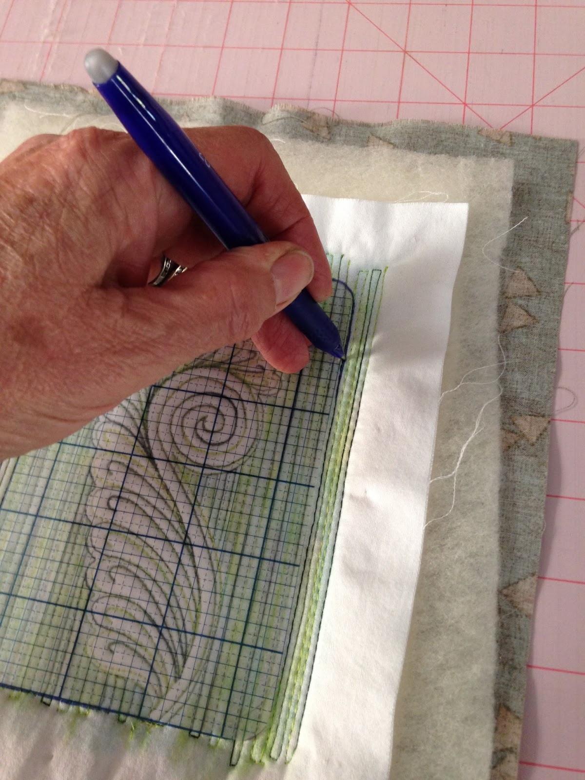 Quilt to the Edge....: Quilted Postcard Tutorial