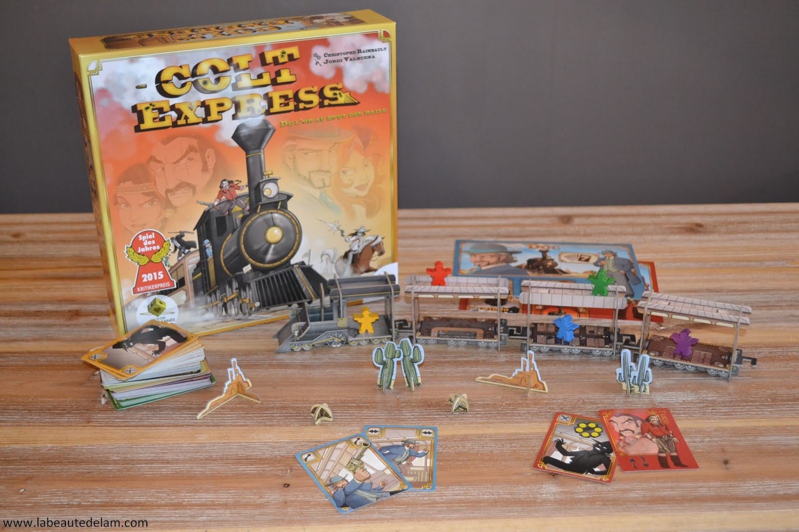 Colt Express : pillez le train sans vous faire prendre