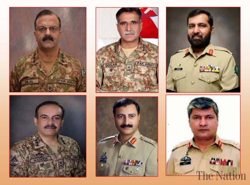 Pak Army carries out transfers, postings,Lt.Gen Naeem Ashraf Corps ...