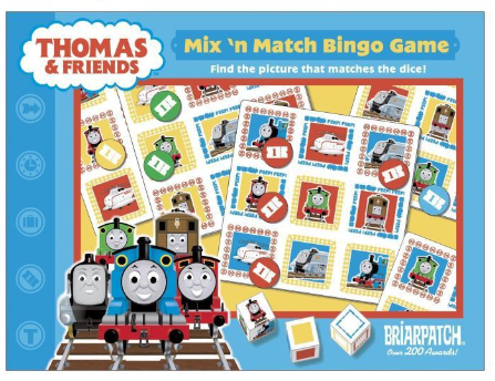 The Playful Otter: Thomas & Friends Mix 'N Match Bingo Game