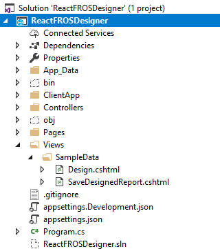 How to use Online Designer with the FastReport Open Source library in the ASP .NET Core + React ...