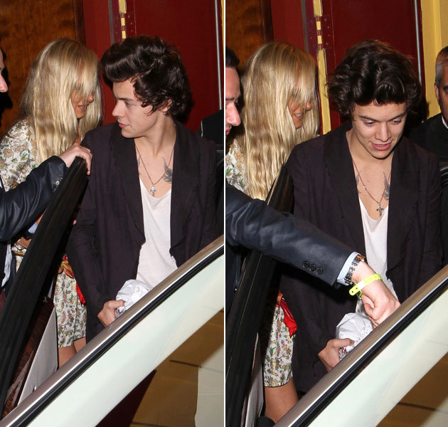 Harry Styles y Kimberly Stewart acaramelados ~ cotibluemos