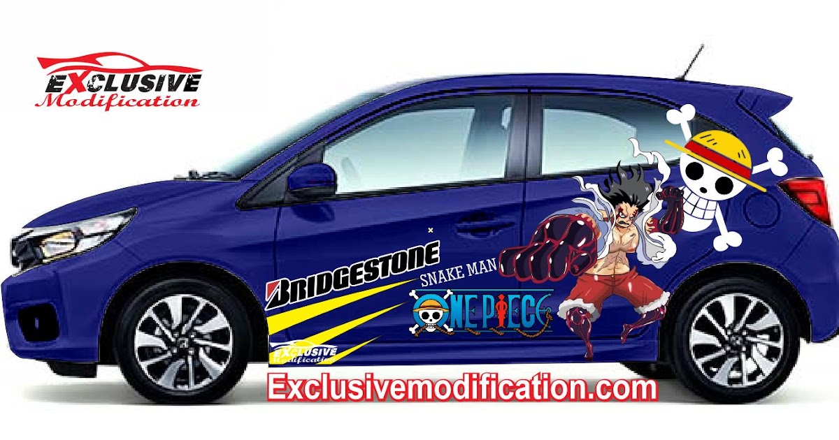 Cutting Sticker One Piece Luffy Gear 4 Snake Man Exclusive Modification ...