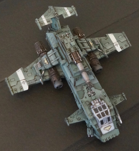 40k Hobby Blog: Sons of Horus Thunderhawk Epic Scale