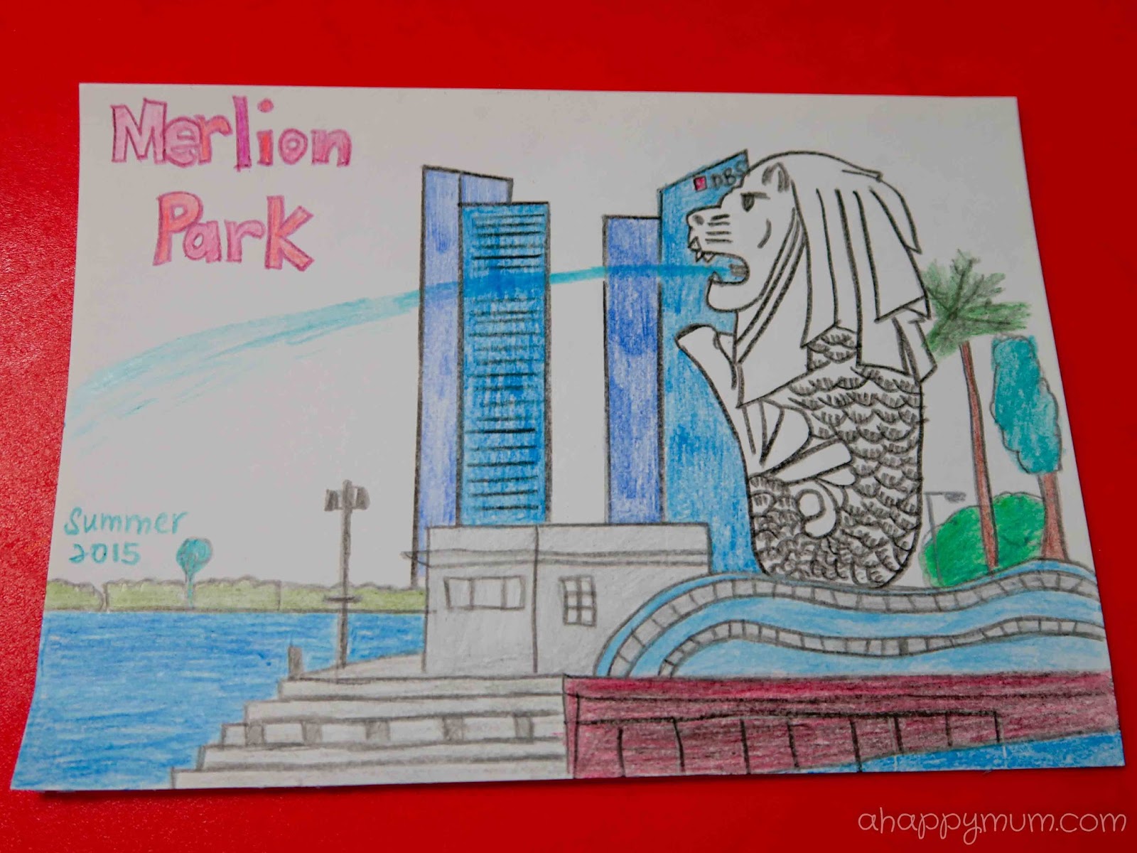 Simple Merlion Drawing