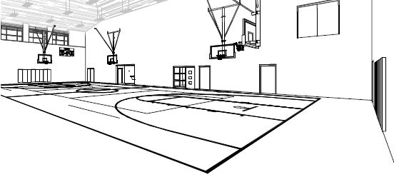 Protsman Elementary School - Design Concepts: Gym