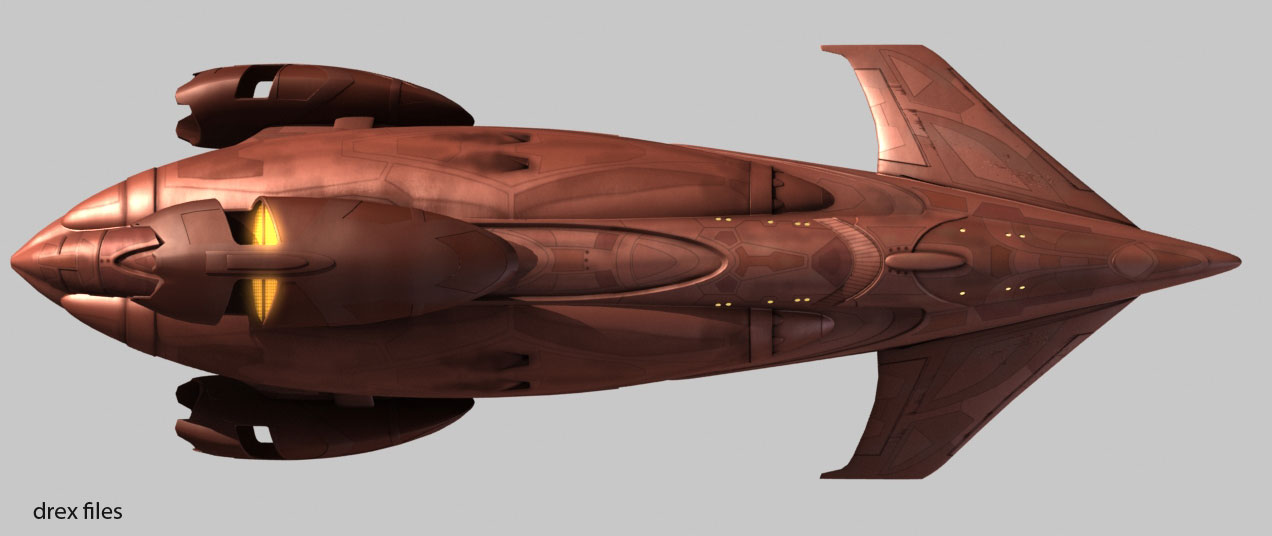 The Trek Collective: Drex Files: Vulcan D’Vahl type fighter