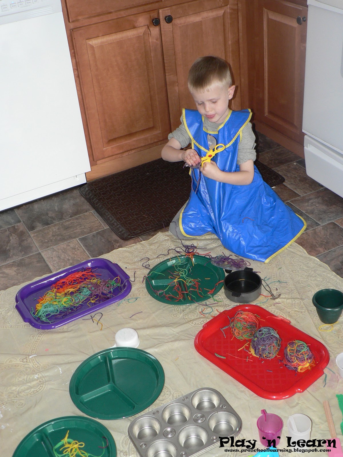 Play 'n' Learn: Preschool Pasta Play