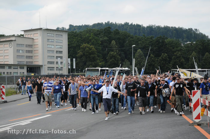 Ultras Way: FC Luzern – FC Thun 31.07.2011