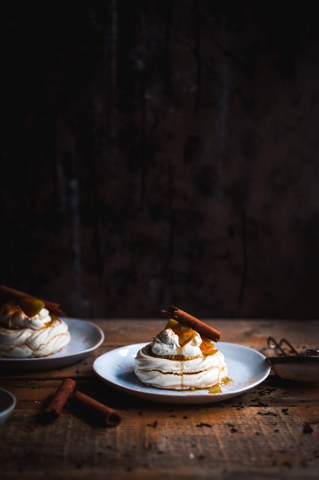 Bake | Φθινοπωρινες Φωλιες Μαρεγκας με κρεμα μηλου | OH MY DEER