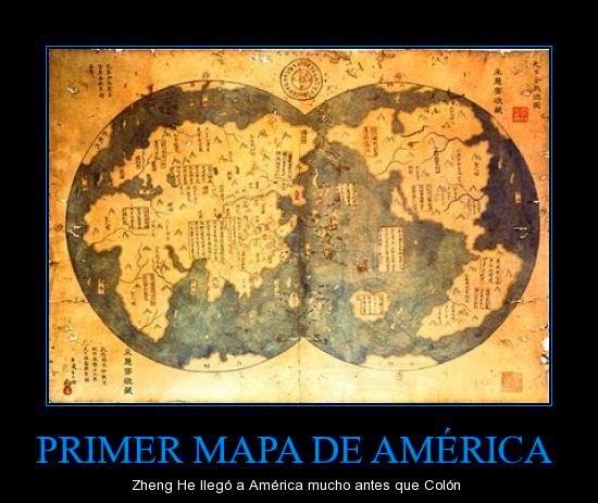 Y este es el primer mapa de América | MundoChistoso.Com | chistes ...
