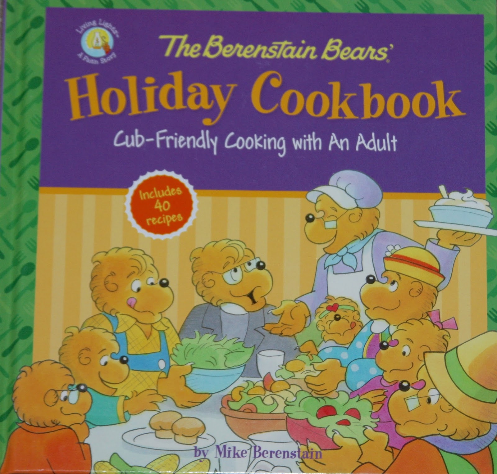 A Learning Journey: BookLook Review: The Berenstain Bears' Holiday Cookbook