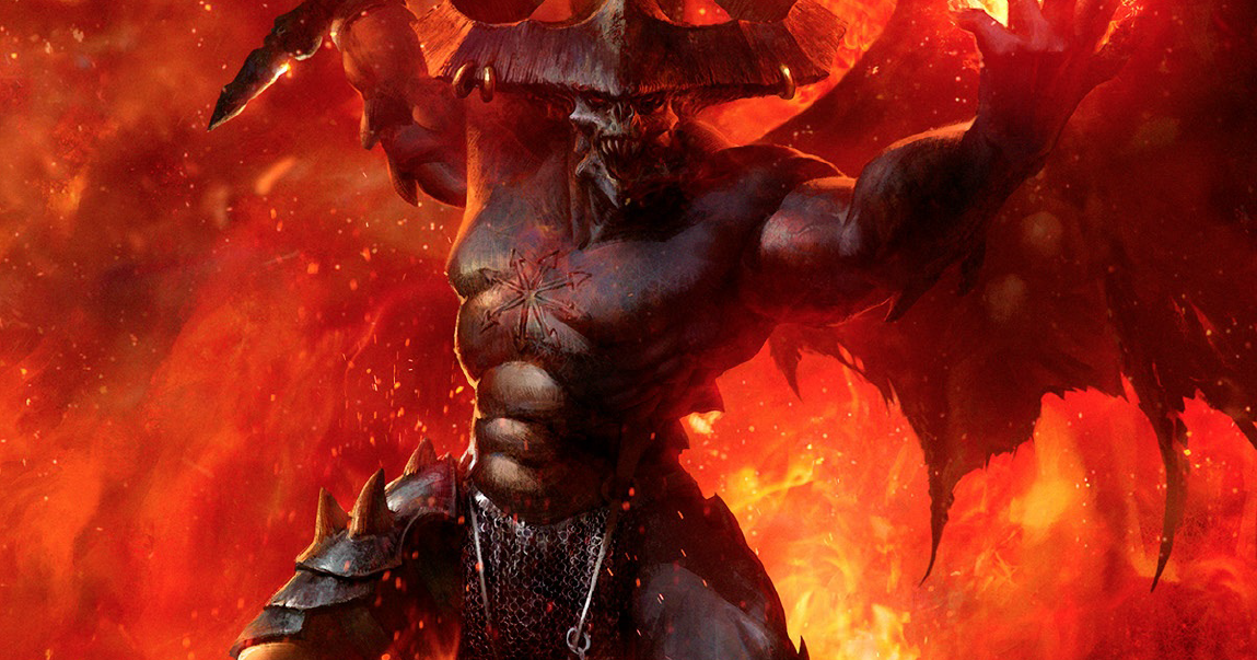 WeeMen: Be'lakor The First Daemon Prince Conversion