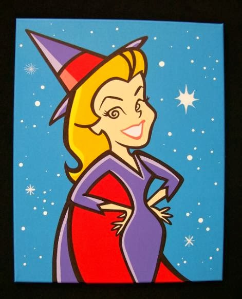 Jdtoonart Cartoon and Comic pop art Paintings: Bewitched
