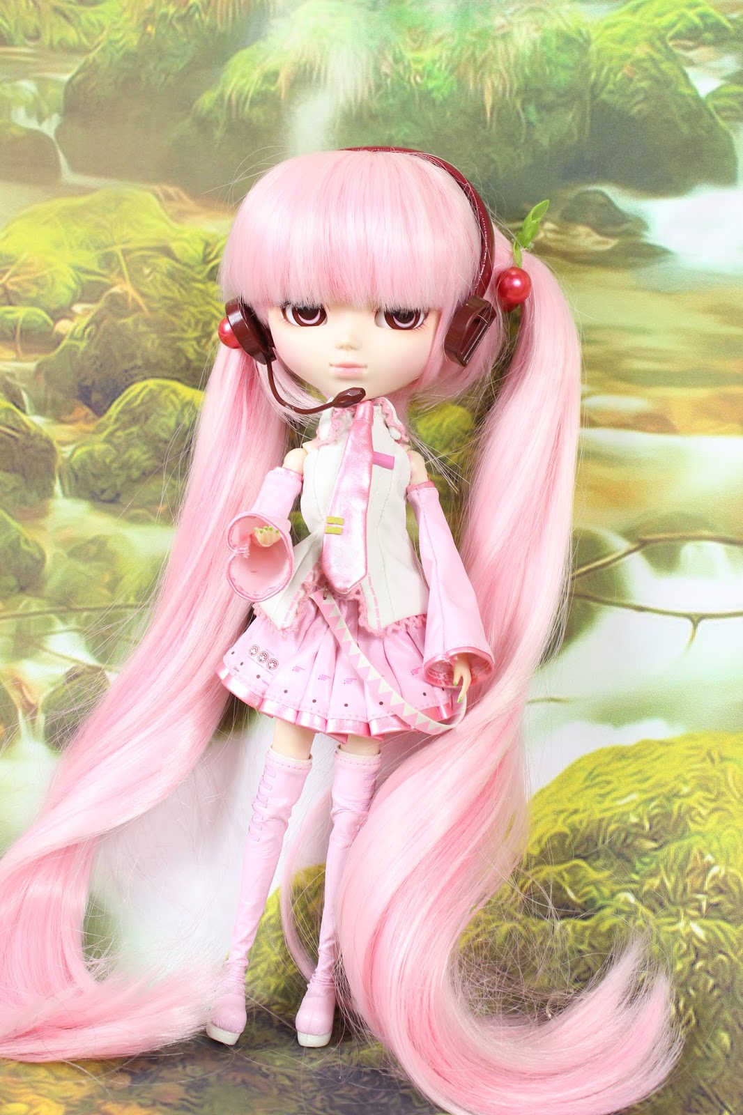 Mes crazy expériences: Sakura Miku Vocaloid, Pullip Doll Review (with ...