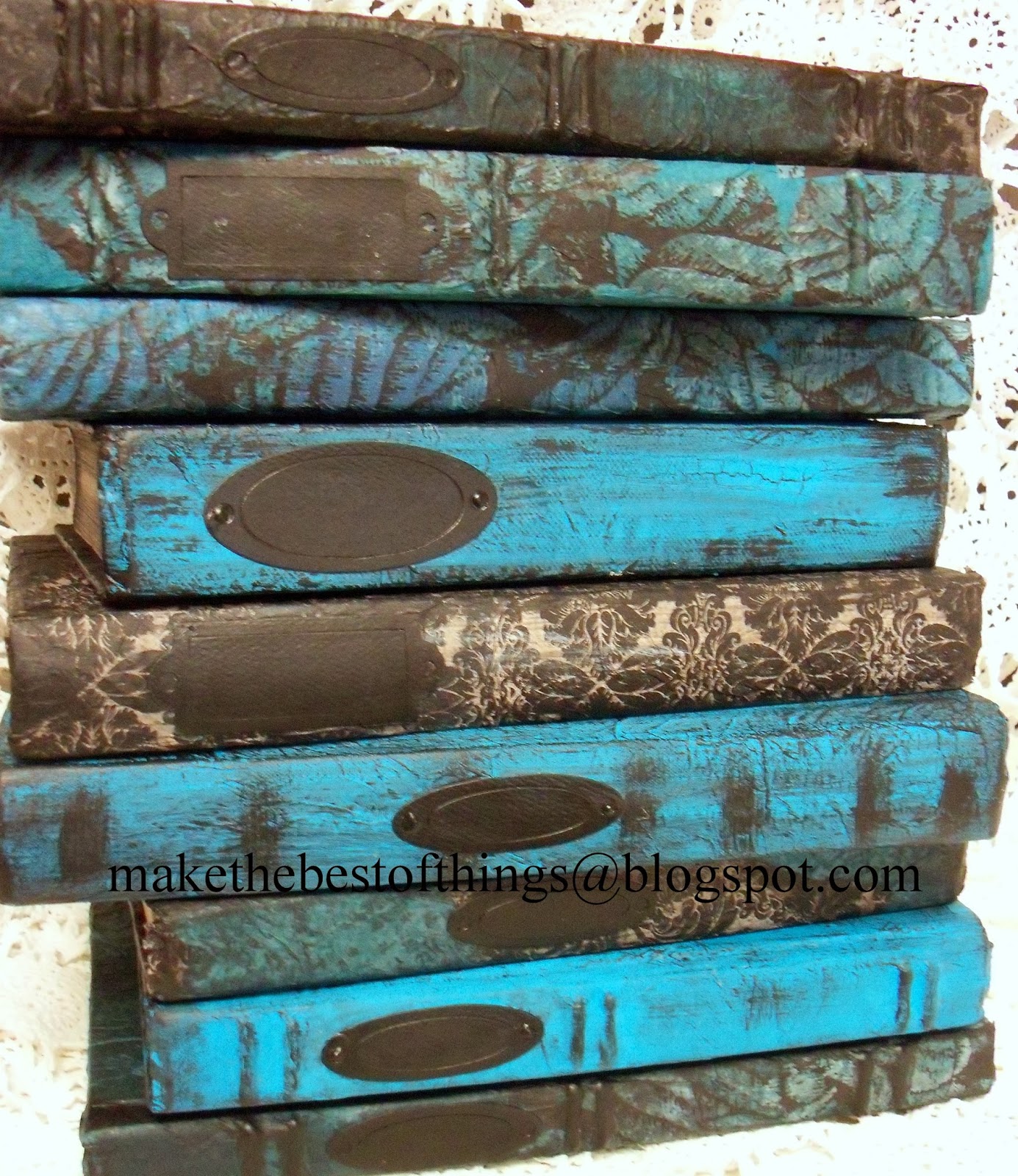 Make The Best of Things: How to Restyle Books to Look Like Vintage ...