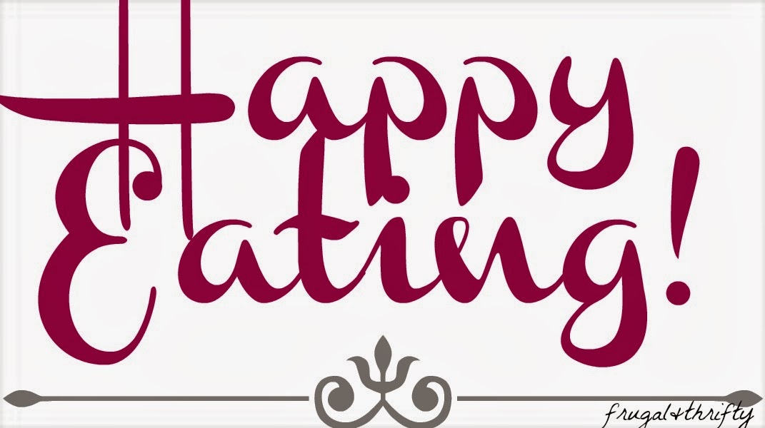 Frugal & Thrifty : February Meal Plan Week 1