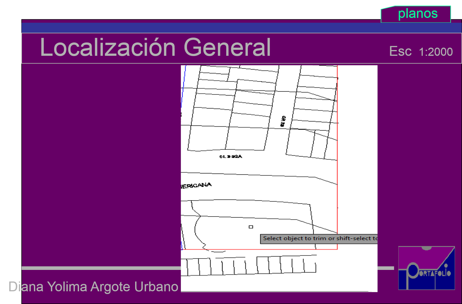 Arquitectura I.U Cesmag Diana Yolima Argote Urbano